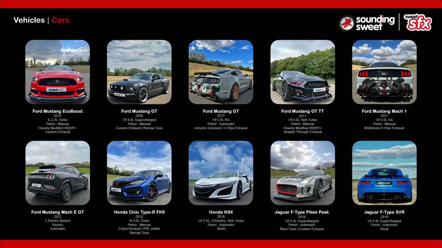 Sound Effects - Professional High Quality Libraries - Sweet SFX